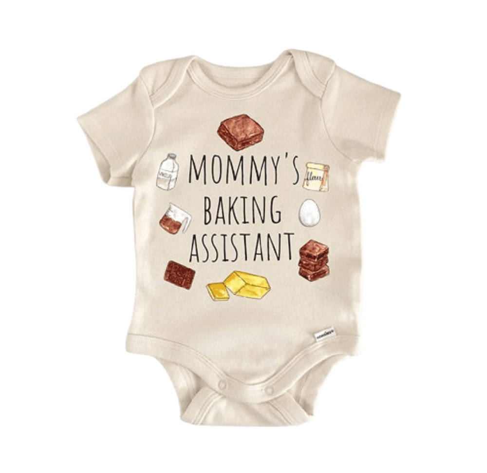 Baking Baker Bakery Brownie - Baby Boy Girl Clothes Infant Bodysuit ...