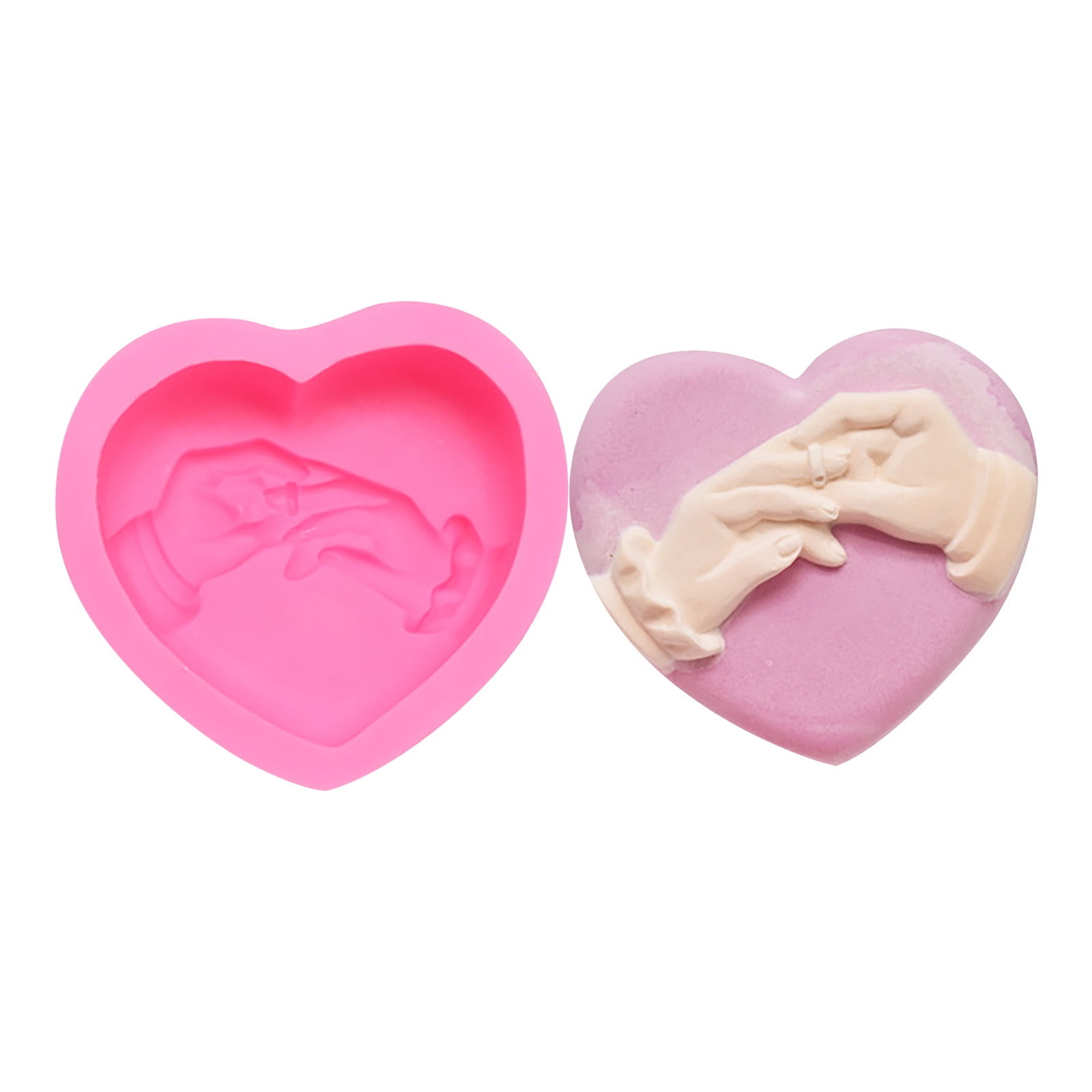Baking Chocolate Fondant Silicone Epoxy Creative Plaster Cake Mould ...