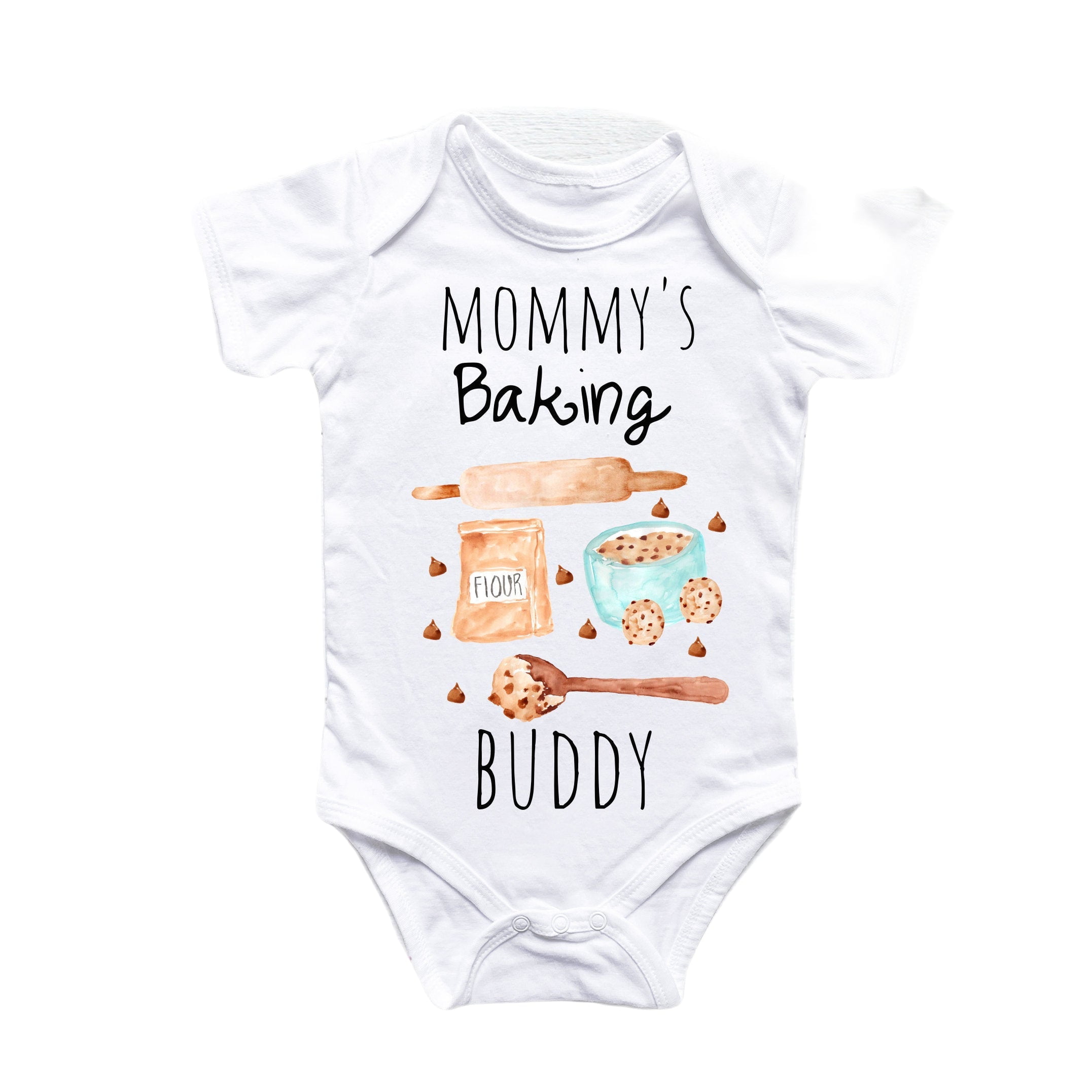 Baking Cookie Mommy - Baby Boy Girl Clothes Infant Bodysuit Funny Cute ...