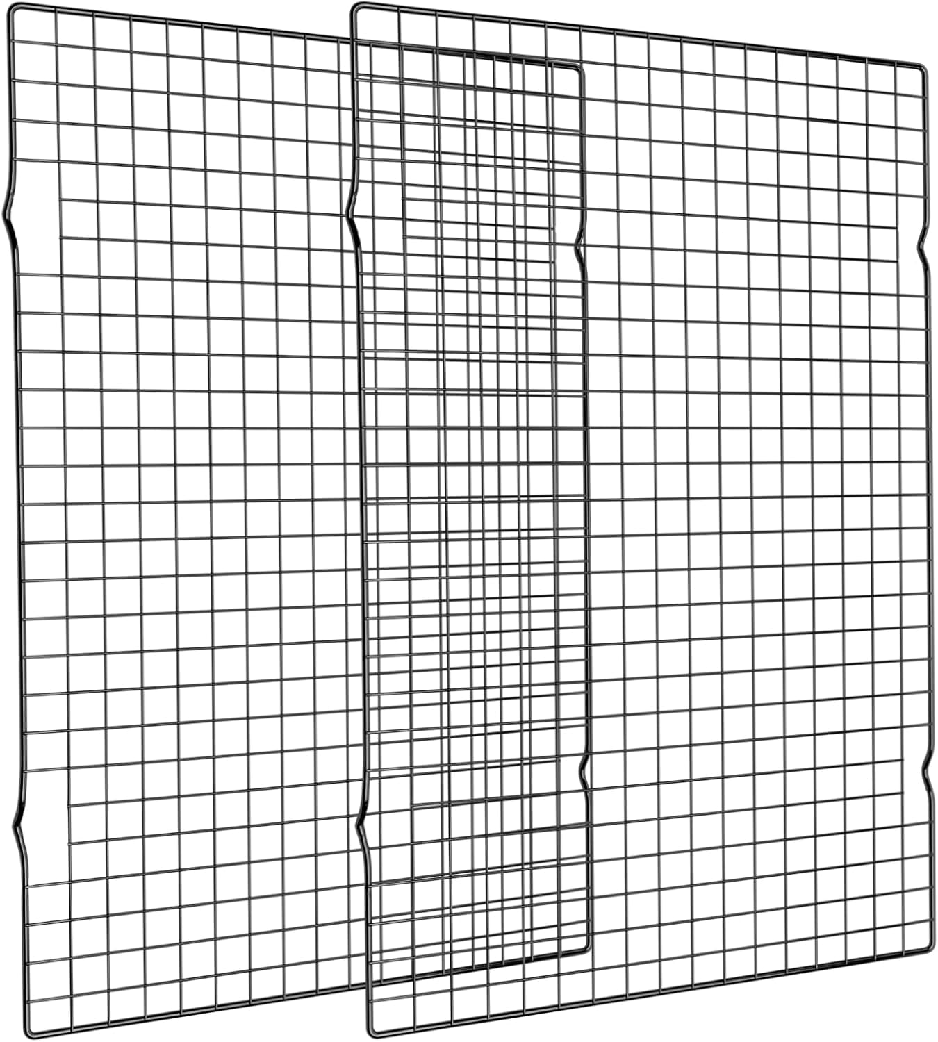 Baking Cooling Racks 2 Pack, 16x10 Inch Baking Racks, Thick Wire Cookie ...