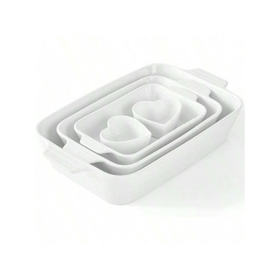 Baking Dish For Oven Casserole Dishes Bakeware Set With Ramekin Ceramic ...
