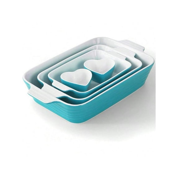 Baking Dish For Oven Casserole Dishes Bakeware Set With Ramekin Ceramic ...