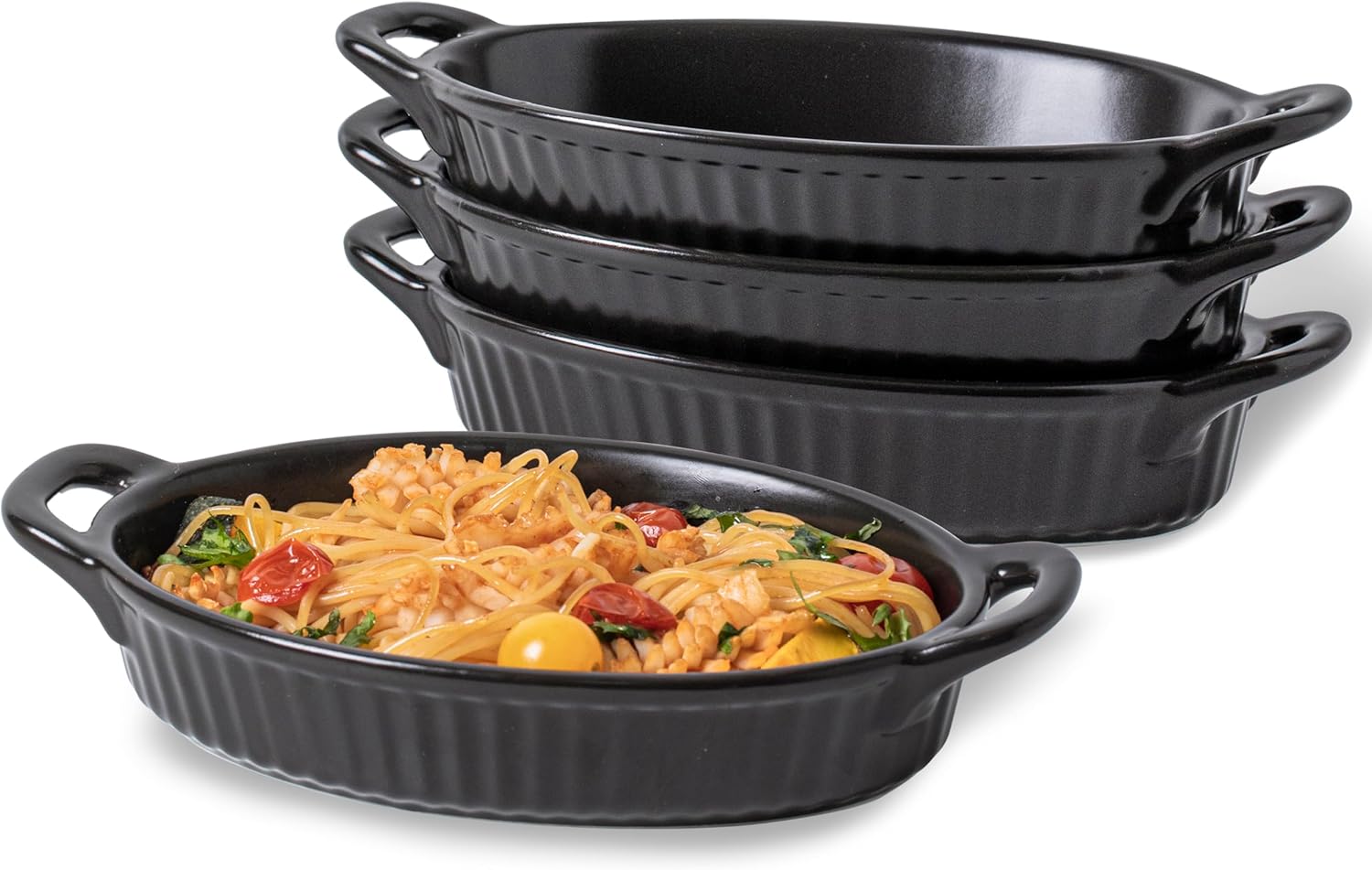 Baking Dishes,9-inch Ceramic Baking Dish Set with Handles Heat ...