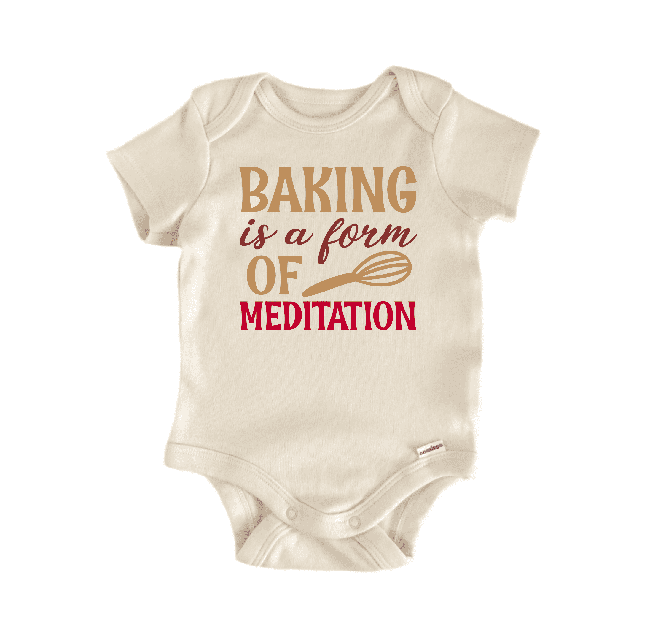 Baking Is Form Meditation Newborn Baby Bodysuit - Walmart.com