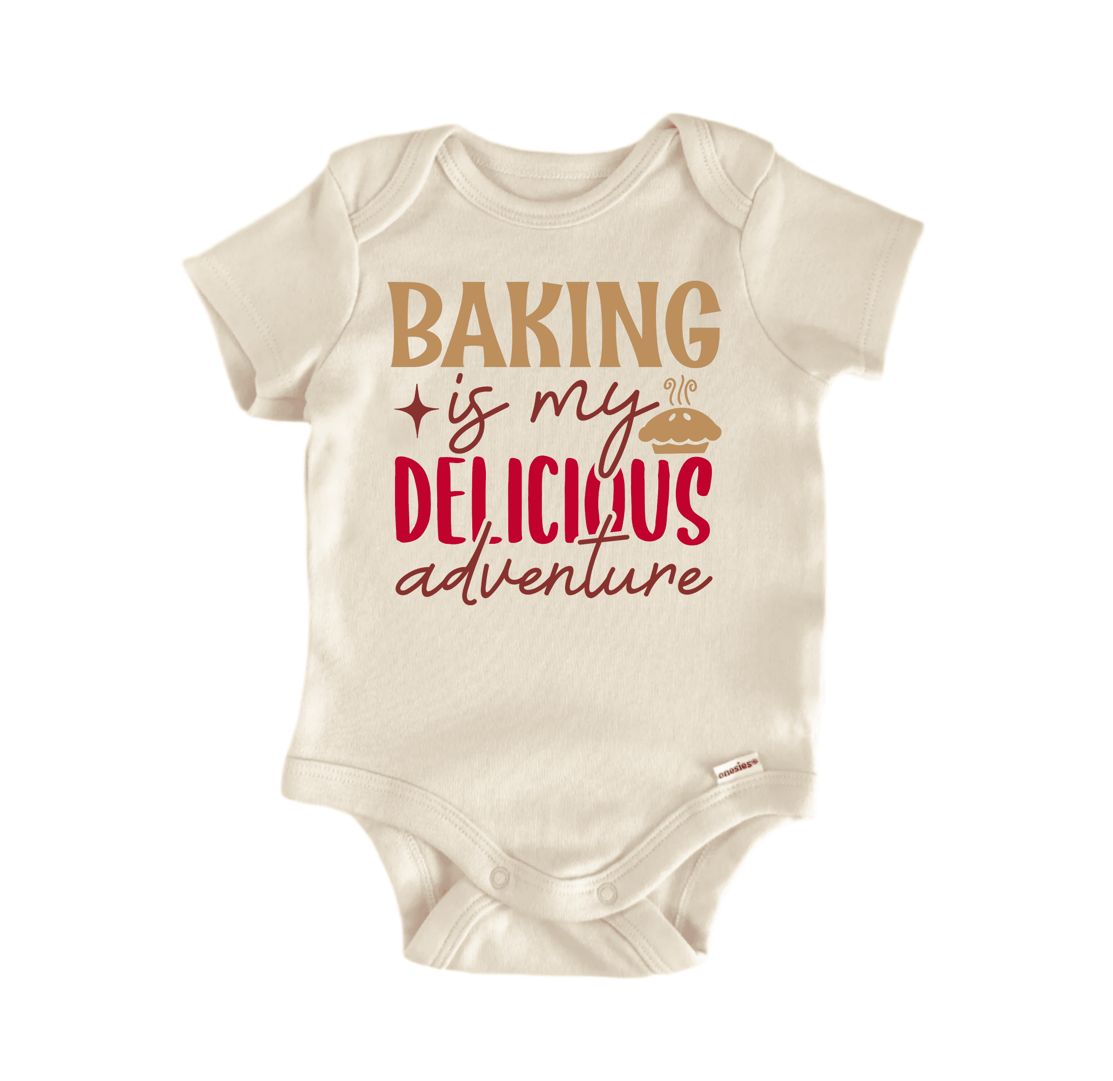 Baking Is My Delicious Newborn Baby Bodysuit - Walmart.com
