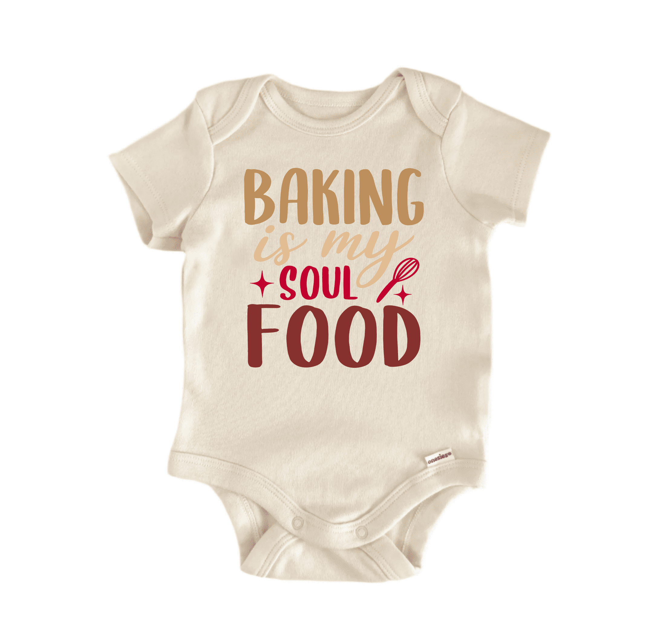 Baking Is My Soul Food - Baby Boy Girl Clothes Bodysuit Funny Cute ...