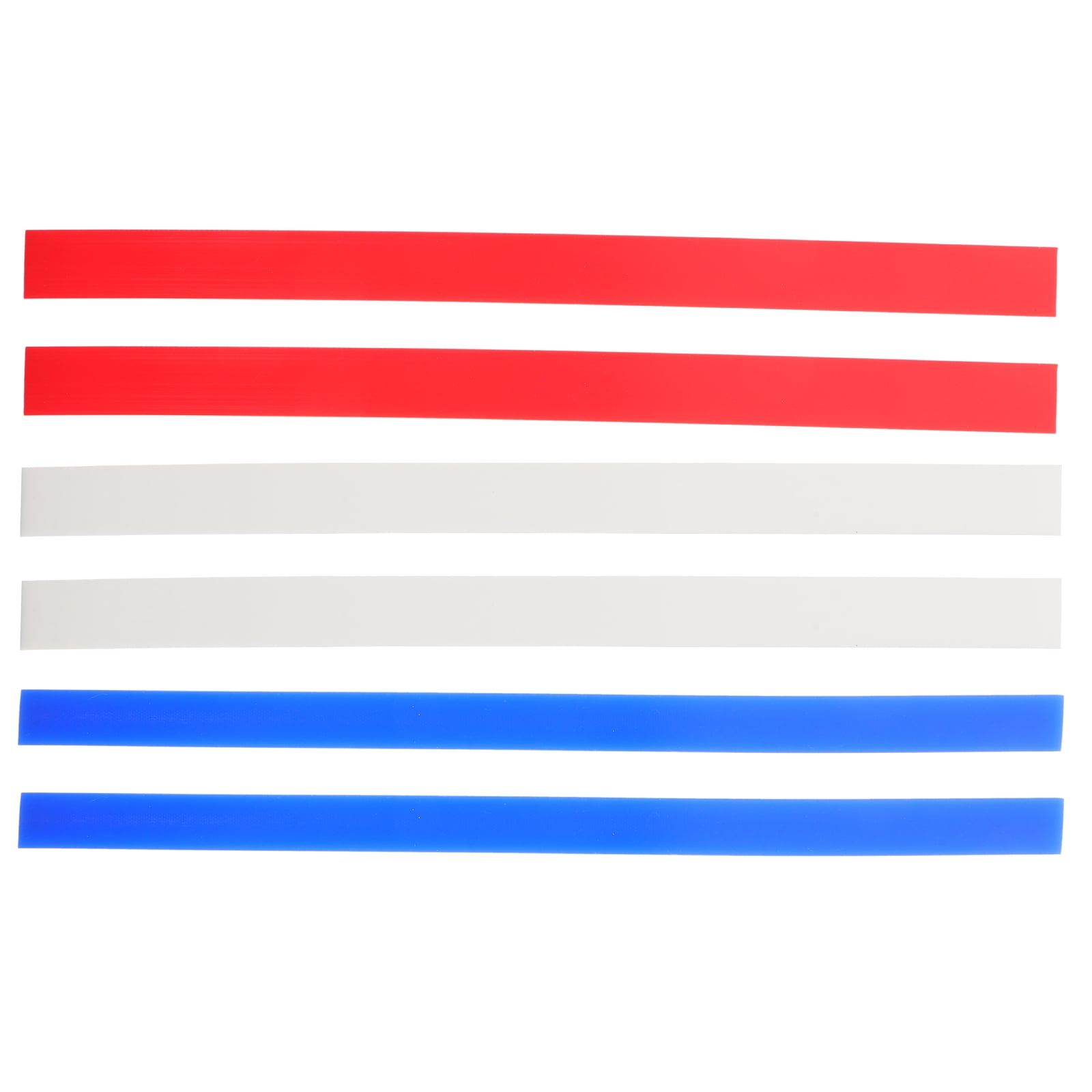 Baking Leveling Ruler Dough Balance 6 Pcs Rolling Pin Guide Pure Silica ...