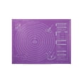Baking Mat Non Stick Silicone Kneading Rolling Pastry Mat Fondant Cake ...