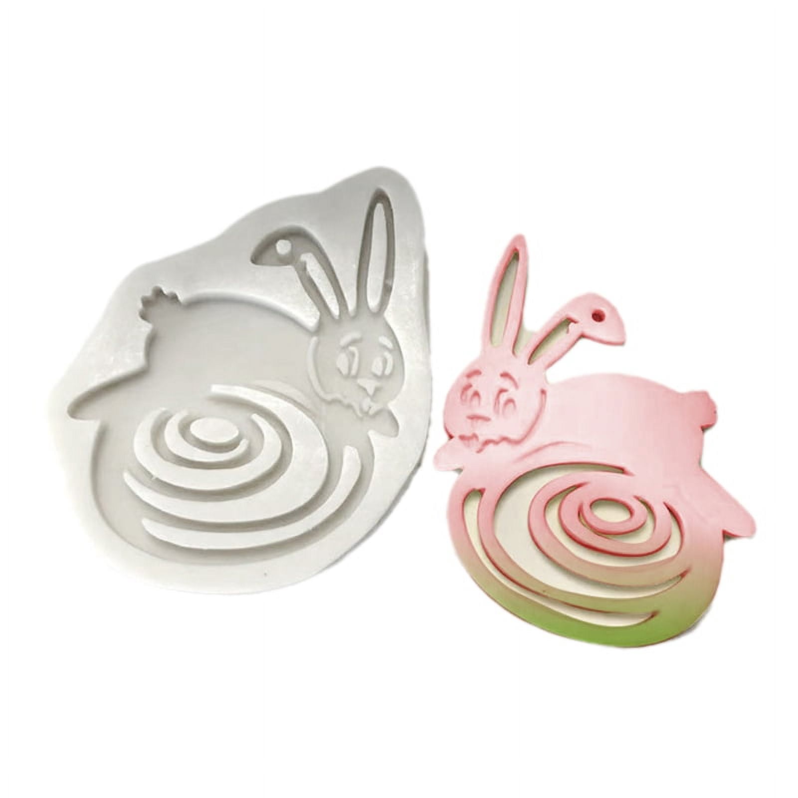 Baking Mold Rabbit Theme Cake Chocolate Supplies Egg Silicone Molds ...