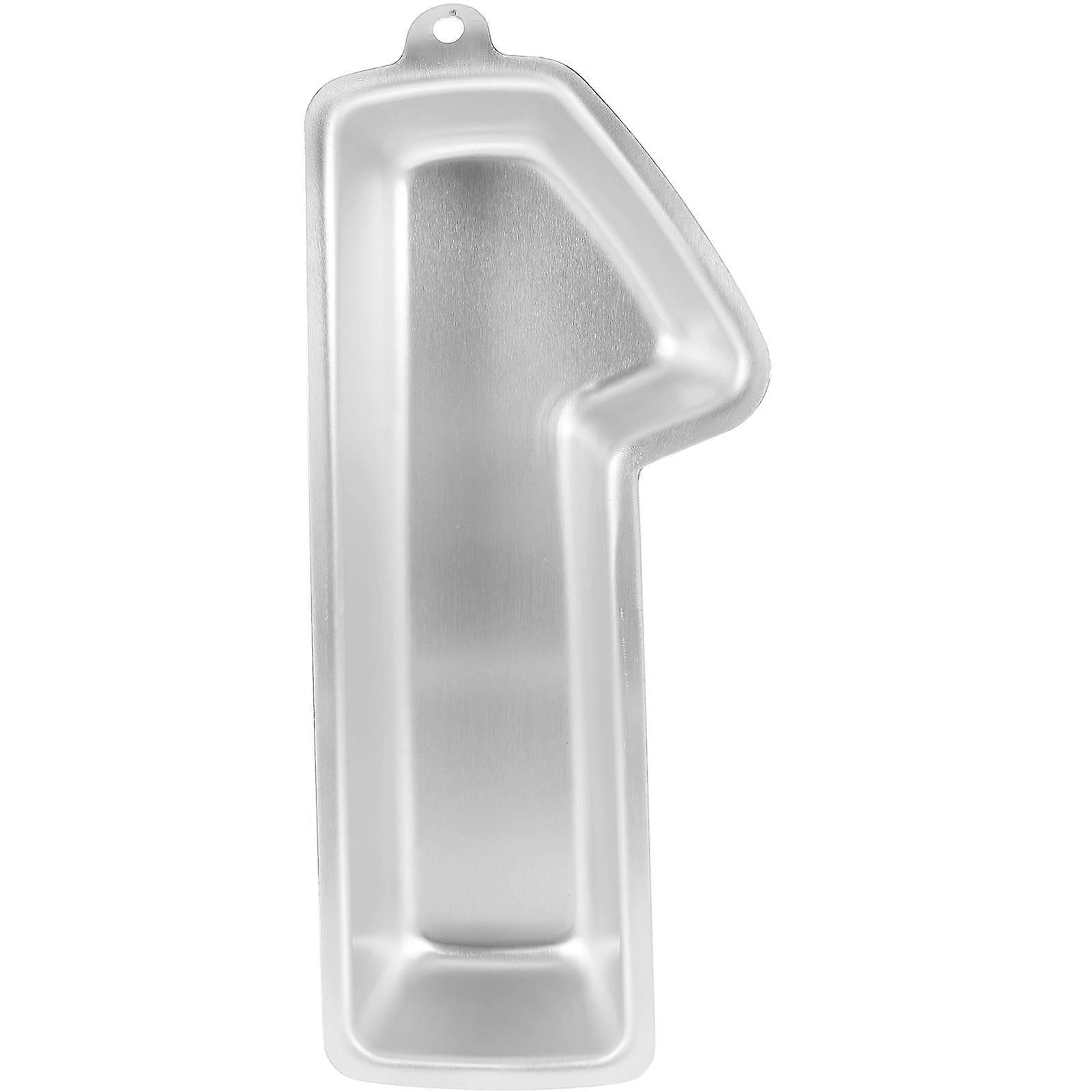 Baking Moulds Aluminum Number Cake Mold Birthday Parties DIY Baking Pan ...