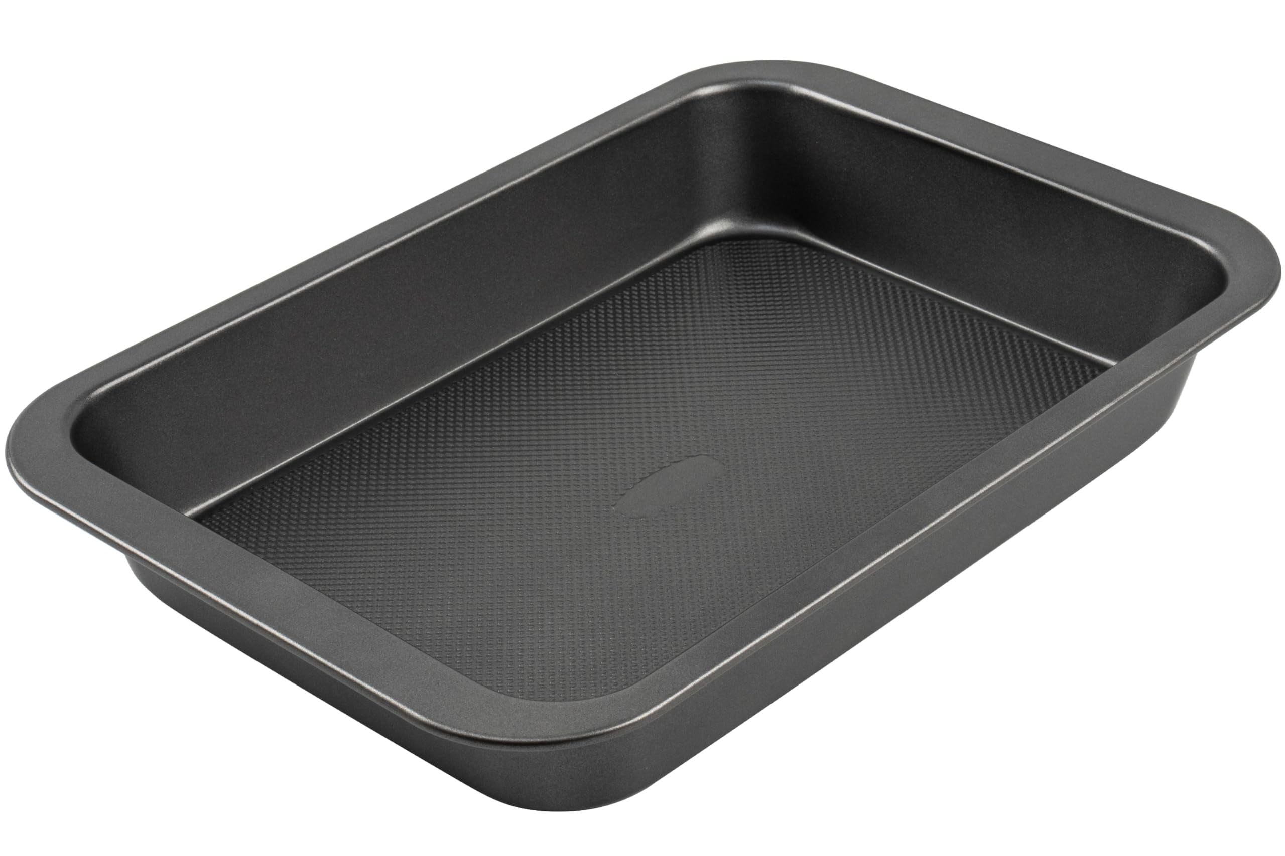 Baking Pan for Cakes Brownies Bread, Diamond Pattern Nonstick Surface ...