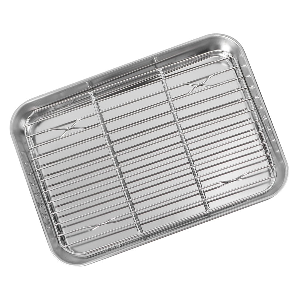Baking Pans Roasting Stainless Steel Grill Grate Restaurant Bakeware ...