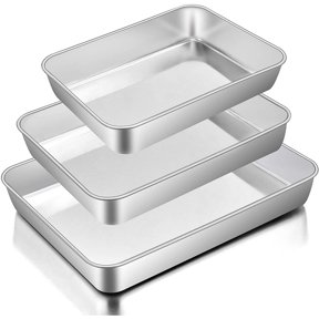 Stainless Steel Rectangular Pans