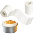 Baking Parchment Paper Side Liners - 2.95 in x 131.23 ft Cake Pan Liner ...