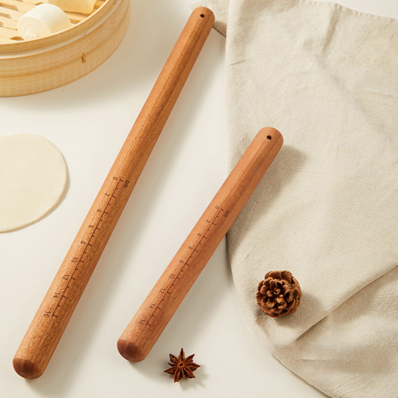 Baking Rolling Pin under $5! Cagogo 16 Inch Wooden Rolling Pin ...