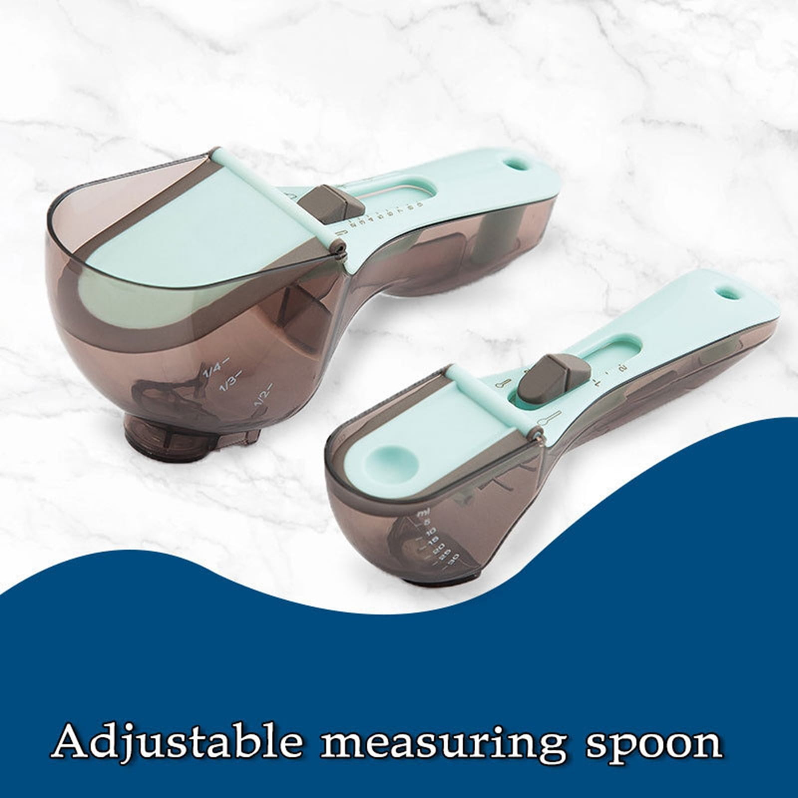 Baking Scale Measuring Spoon Adjustable Kitchen Measuring Spoon High ...