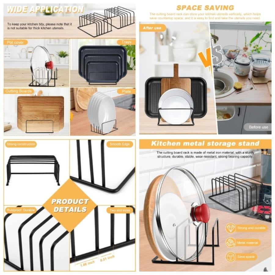 Baking Sheet Organizer Cookie Sheet Organizer Cabinets Space - Saving ...