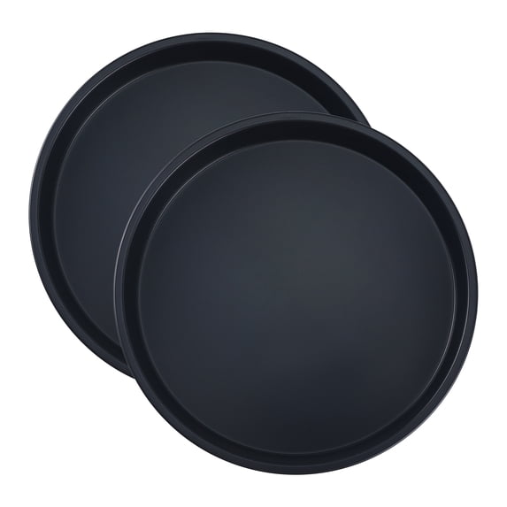 Baking Sheet Pan, Set of 2 Cookie Sheets, Warp-Resistant Nonstick Round ...