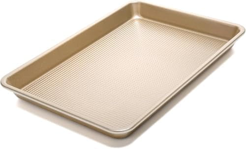 Baking Sheet Set of 3, Cookie Sheets For Baking with Square Texture ...