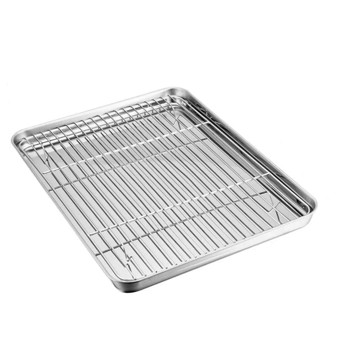Walmart Baking Sheet & Cooling Rack Set, Non-Toxic, Heavy Duty, 15 ...