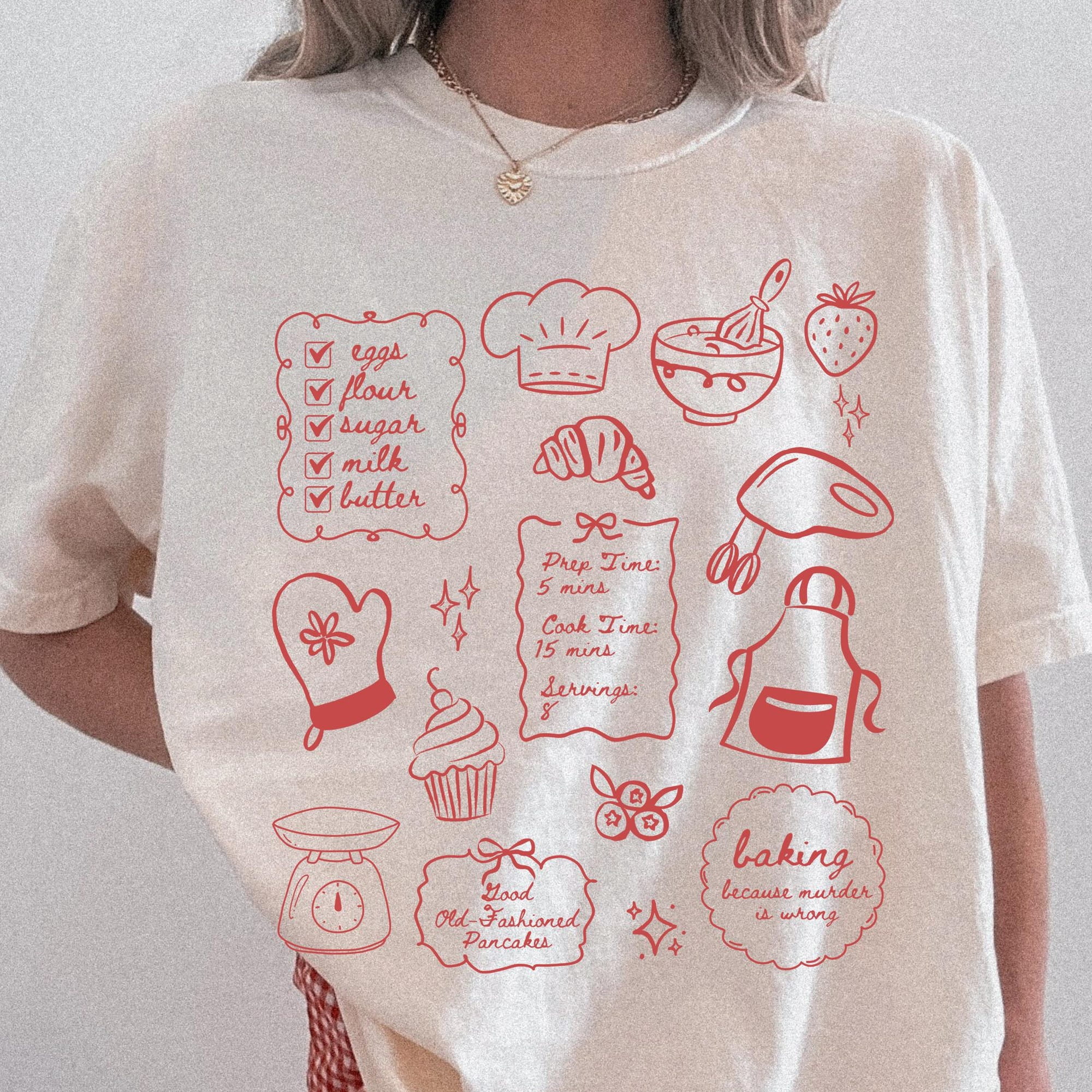 Baking Shirt Baker Shirt For Cooking Shirts For Baking Moms Gift For ...