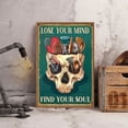 Baking Skulls Lose Your Mind Find Your Soul Vintage Poster Print ...