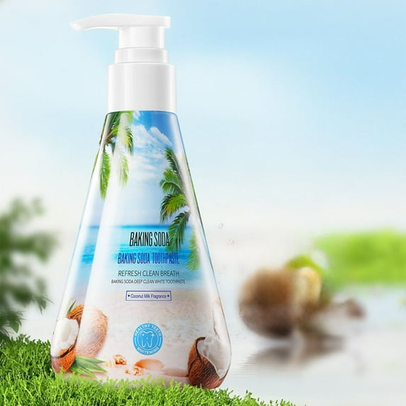 Baking Soda Whitening Toothpaste, Fights Stains for Brighter Teeth ...