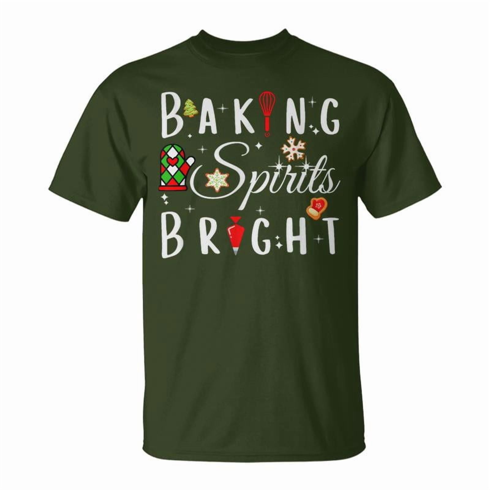 Baking Spirit Bright Donut Christmas Tree Xmas Cookie TShirt - Walmart.com