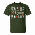 Baking Spirit Bright Donut Christmas Tree Xmas Cookie TShirt - Walmart.com