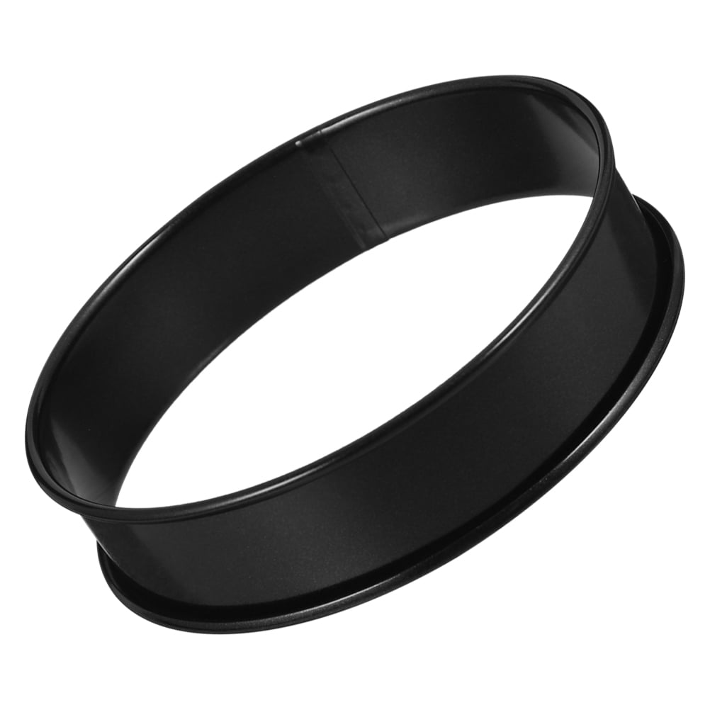 Baking Supplies Pancake Ring Egg Rings for Griddle Muffin Black ...
