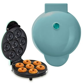 CucinaPro Electric Mini Donut Maker- Non-Stick, Makes 7 Small Doughnuts ...