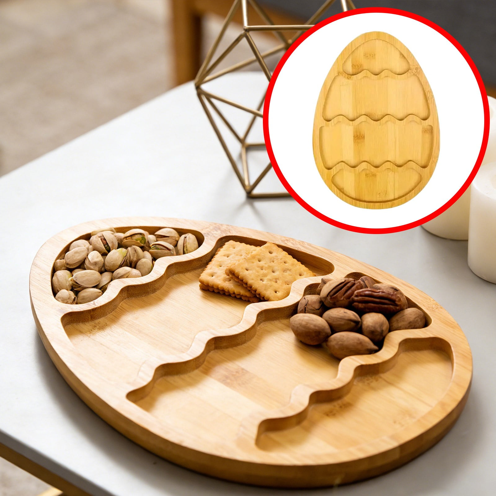 Baking Trays,[A Must Have For Festival Atmosphere] Wooden Christmas ...