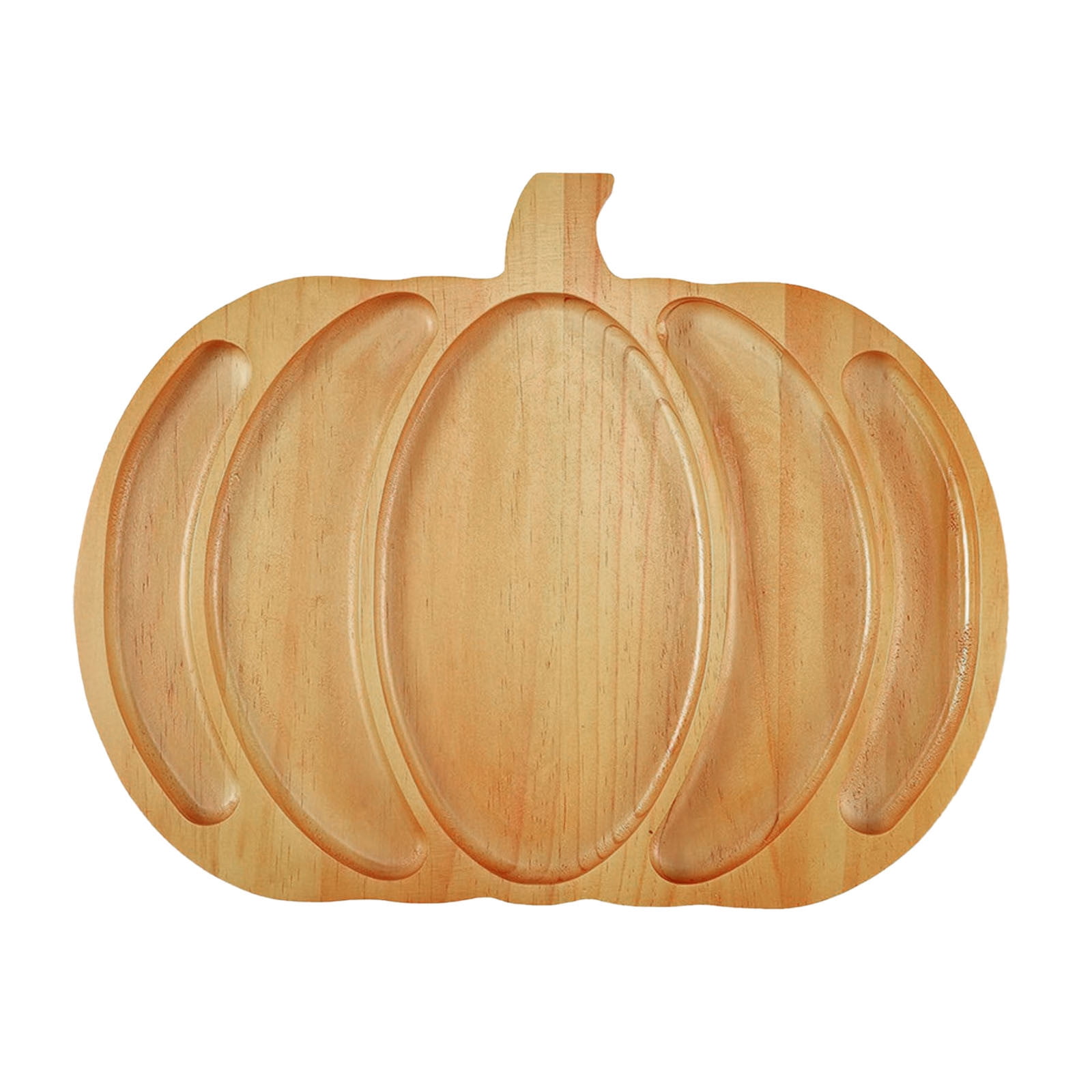Baking Trays and Trays Wooden Pumpkin Decoration Halloween Cooked Food ...