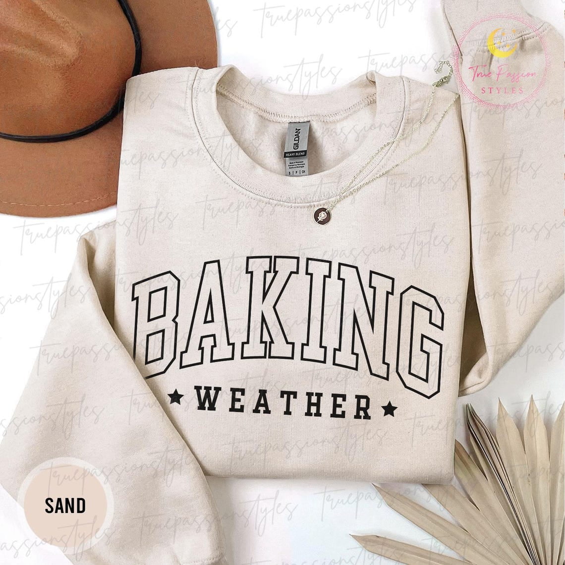 Baking Weather Sweatshirt, Baking Sweater, Fall Baker Sweatshirt ...