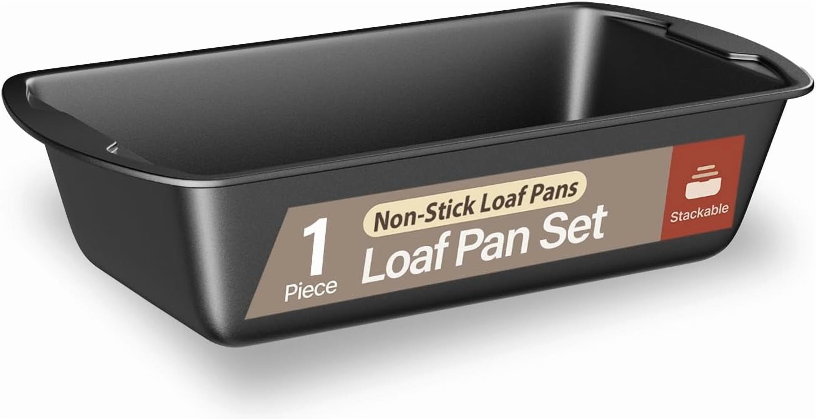 Bakken- Swiss Loaf Pan Set 1-Piece - Deluxe Nonstick Carbon Steel ...