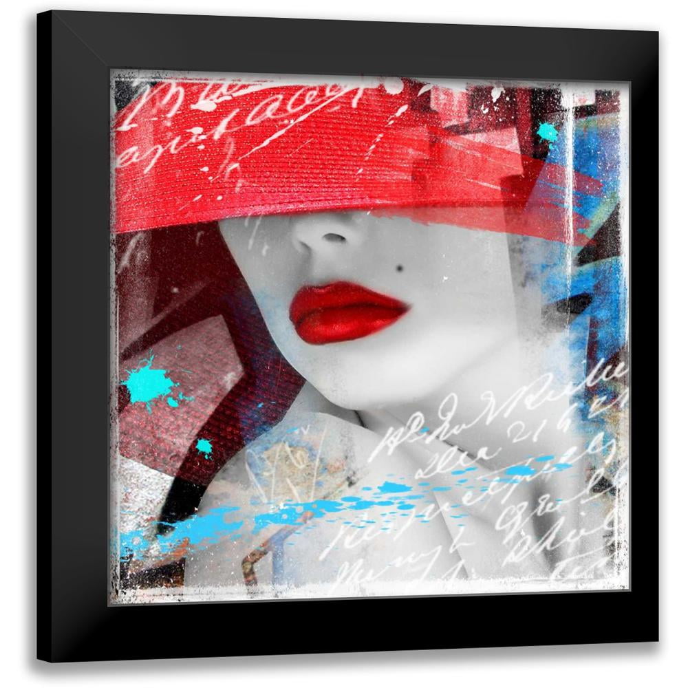 Bakker, Jochem 12x12 Black Modern Framed Museum Art Print Titled - Glamorous IIII - Walmart.com