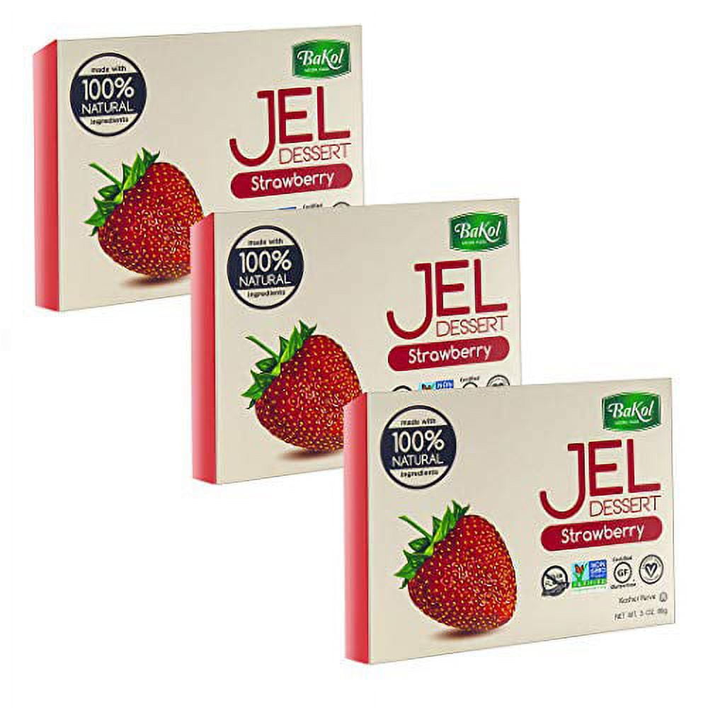 Bakol Jel Dessert - All Natural Vegan Dessert Mix - Kosher - Halal - No ...