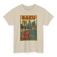 Baku Retro Azerbaijan Travel Caspian Sea Adventure T-Shirt - Walmart.com