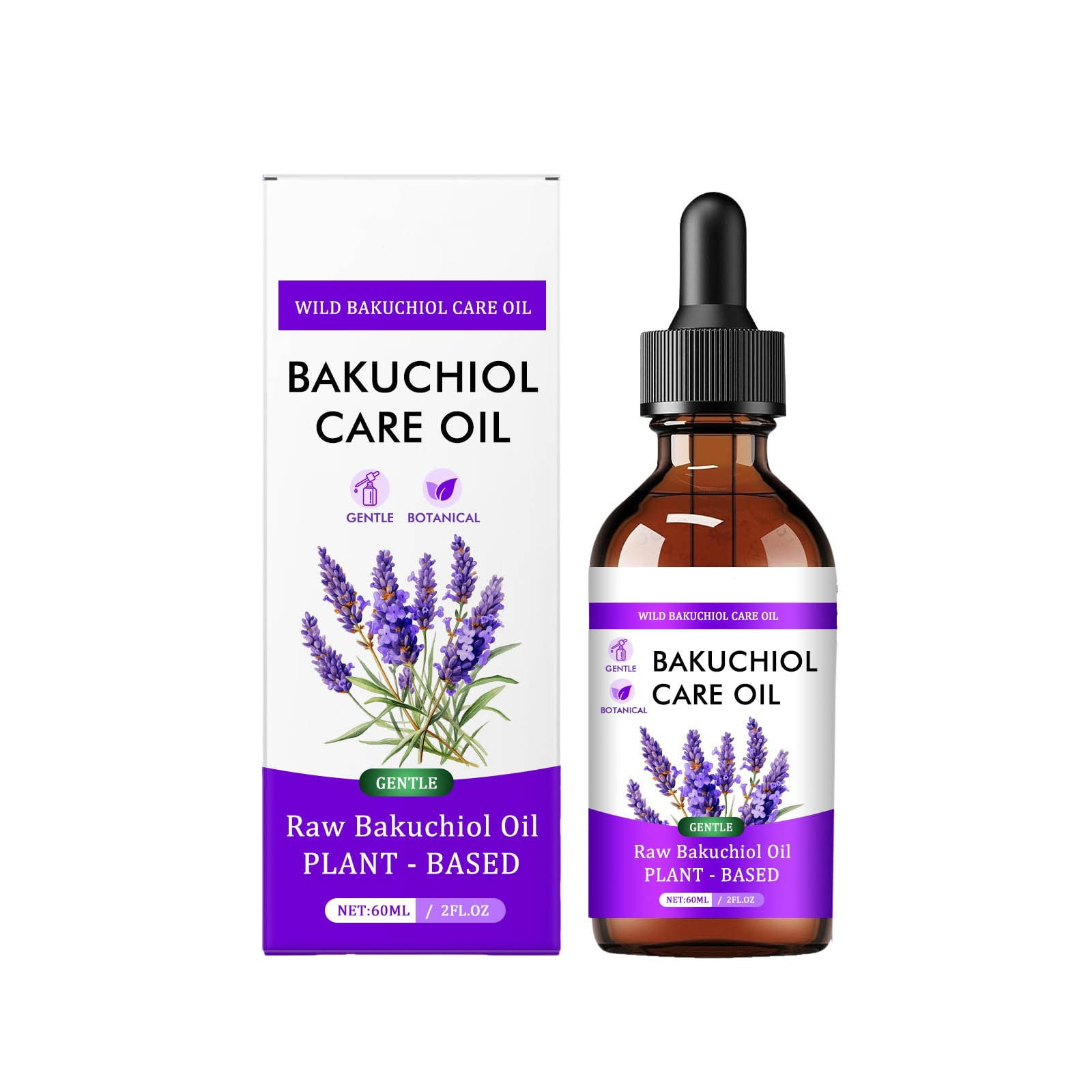 Bakuchiol Oil Organic 2 fl.oz Natural Serum Vegan Retinol Alternative ...