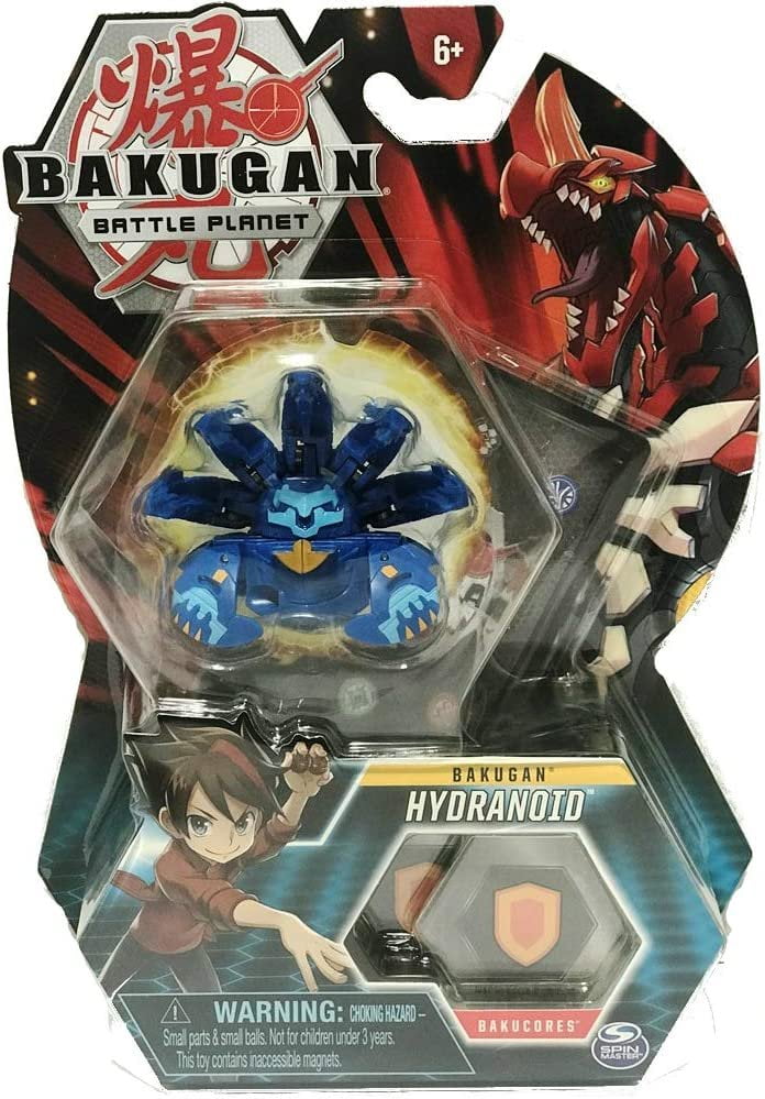 Bakugan Aquos Hydranoid Action Toy, 2" Tall Collectible Transforming ...