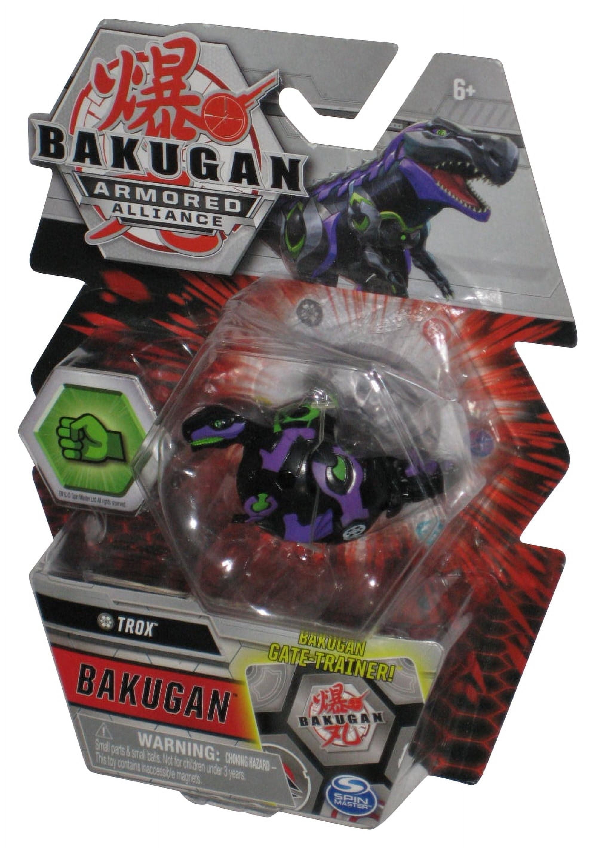 Bakugan Armored Alliance Purple Black Trox Darkus Faction Spin Master 2-Inch Figure - Walmart.com