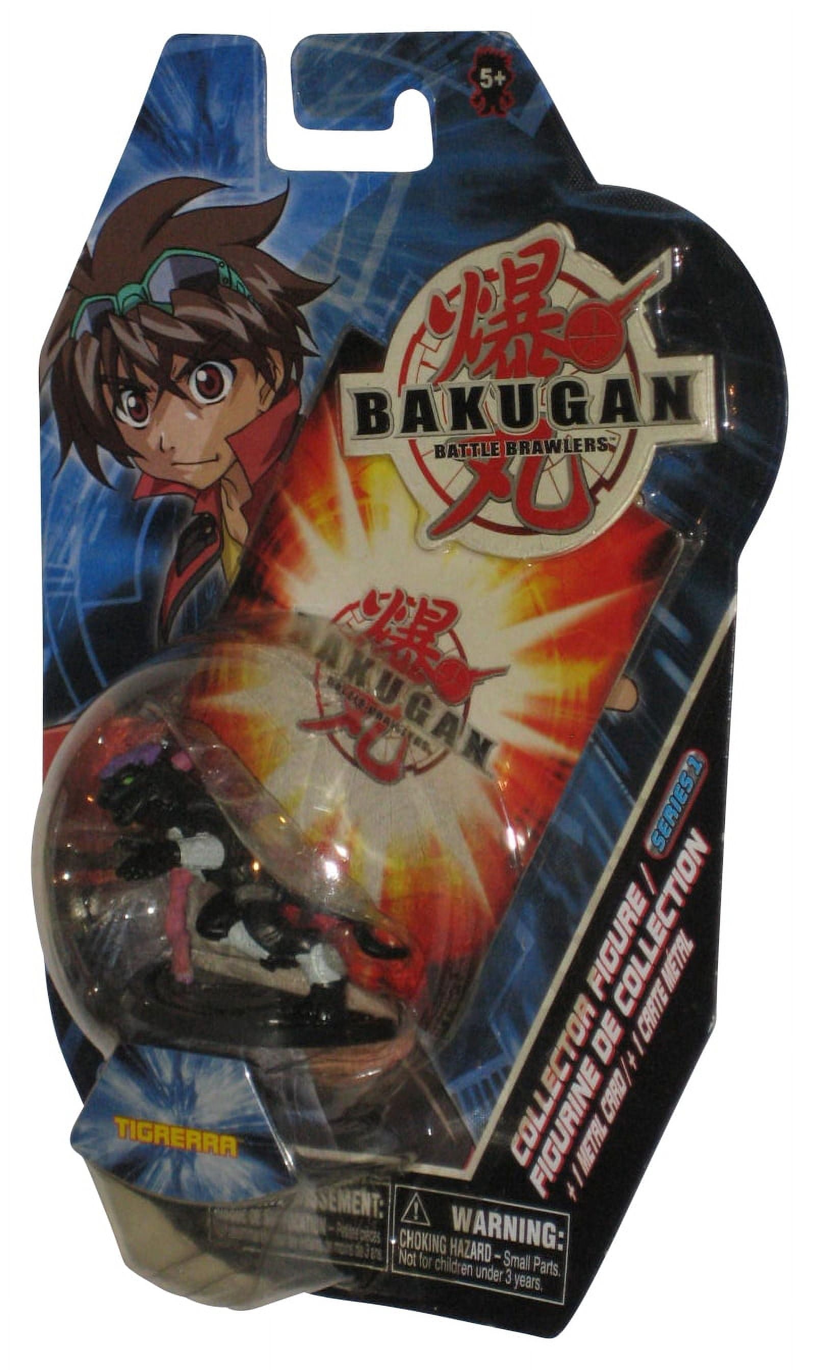 Bakugan Battle Brawlers (2007) Spin Master Black Tigrerra 2-Inch Mini ...