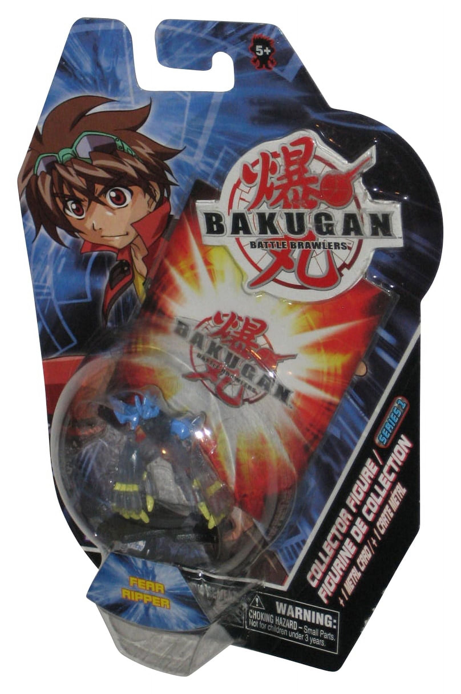 Bakugan Battle Brawlers (2007) Spin Master Fear Ripper Blue & Clear 2 ...