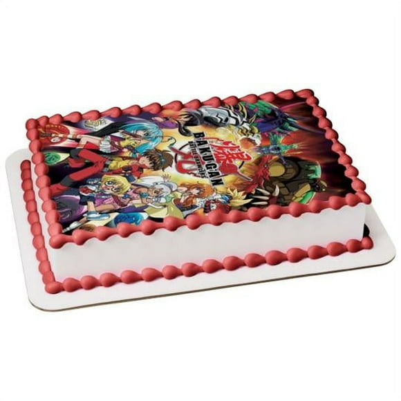 Bakugan Birthday Cake