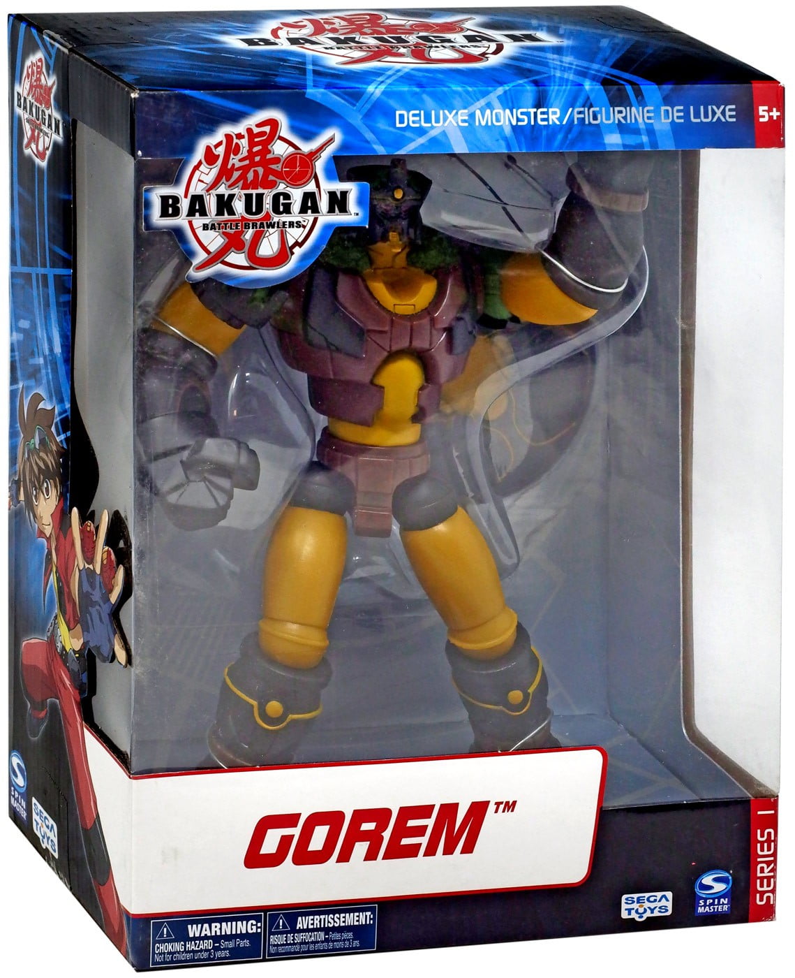 Bakugan Battle Brawlers Monster Series 1 Gorem Figure Bakugan Battle Brawlers Monster Series 1 Gorem Figure