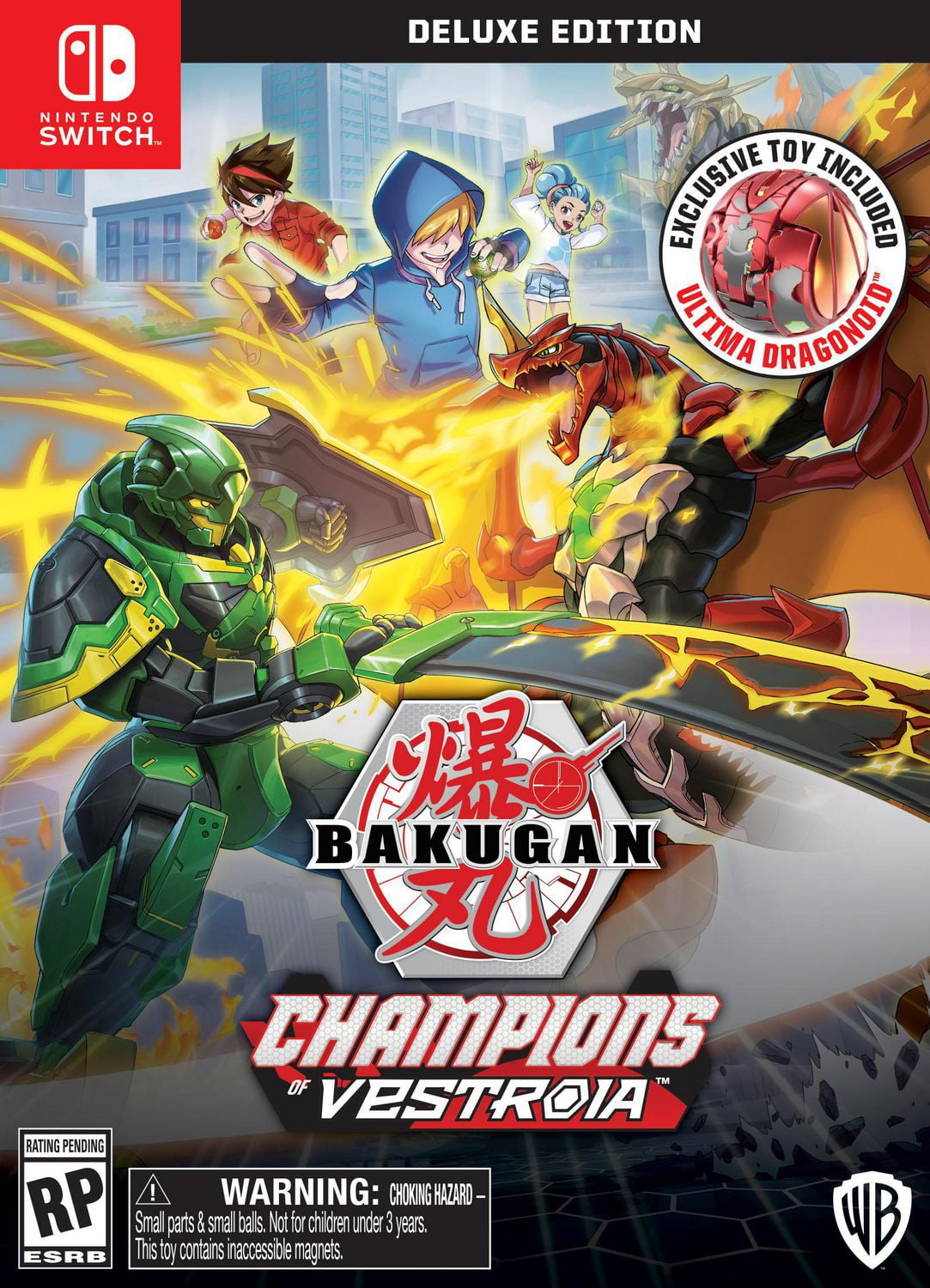 Bakugan: Champions of Vestroia Deluxe Edition, Warner Bros, Nintendo ...