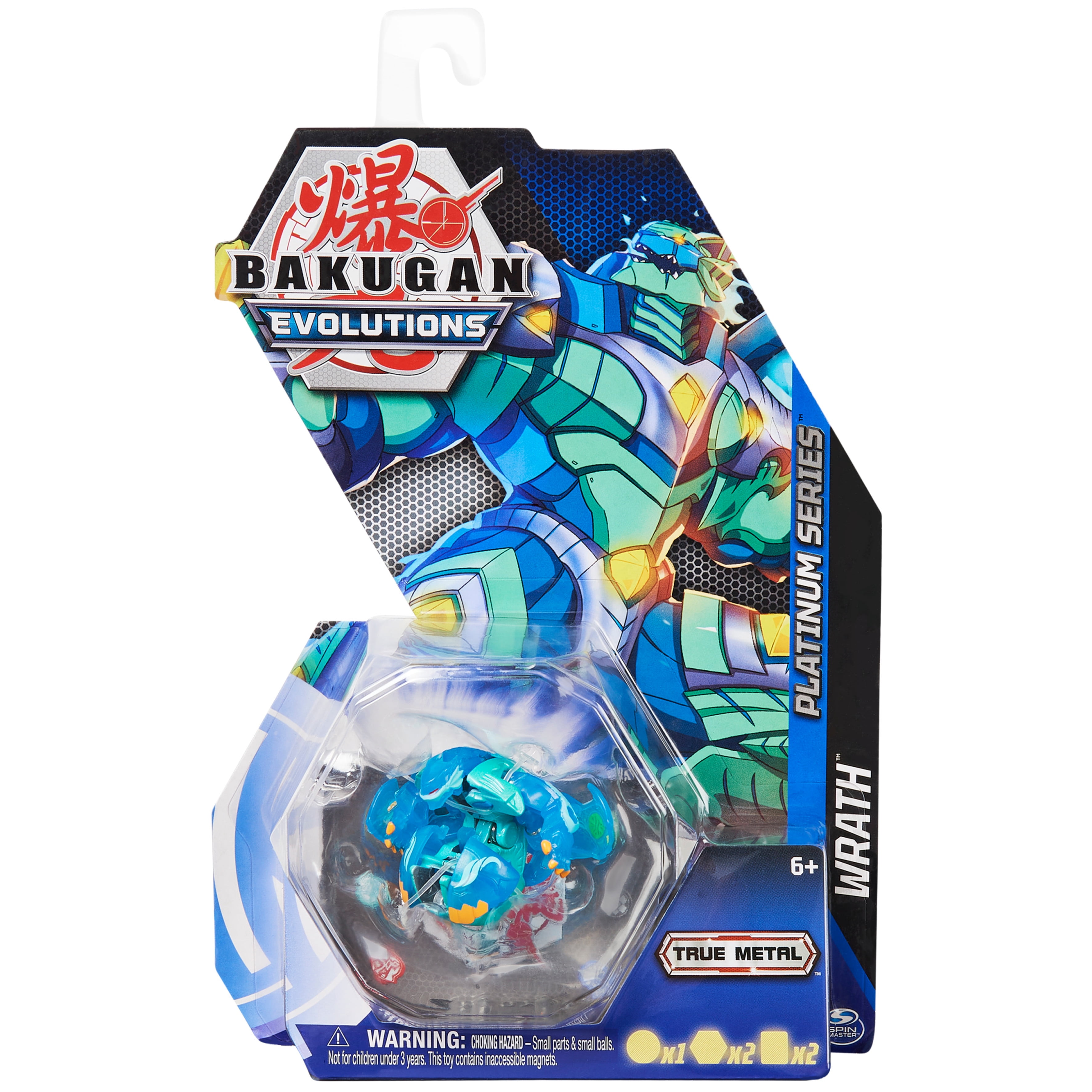 Bakugan Evolutions Platinum Wrath (Blue) - Walmart.com