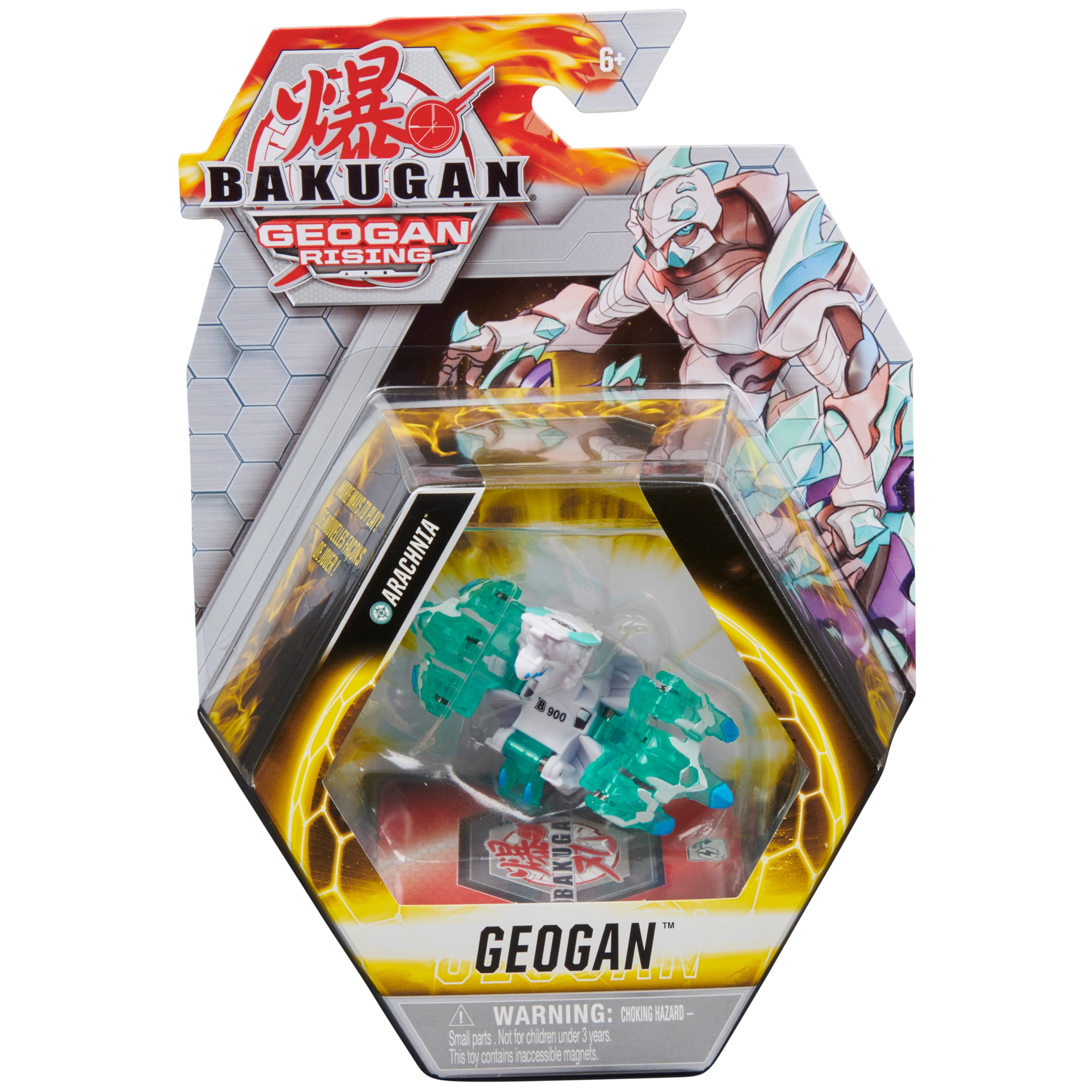 Bakugan Geogan, Arachnia, Geogan Rising Collectible Action Figure and ...