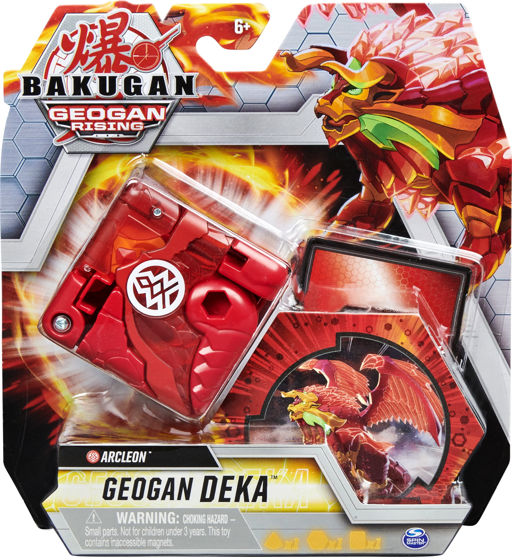 Bakugan Geogan Deka, Arcleon, Jumbo Collectible Transforming Figure ...