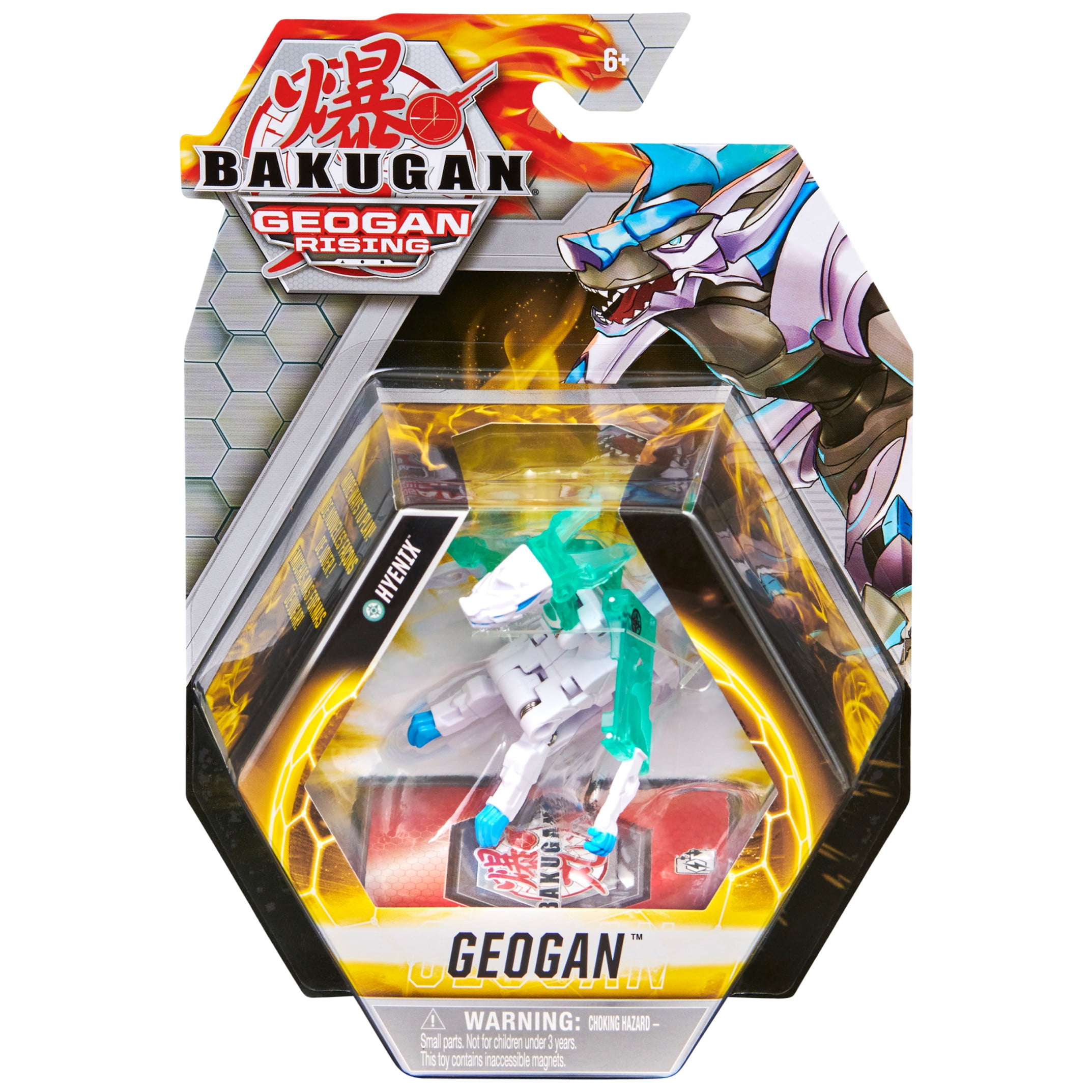 Bakugan Geogan, Hyenix, Geogan Rising Collectible Action Figure and ...